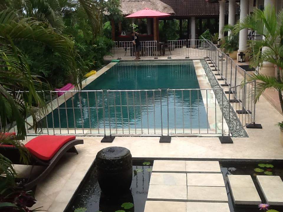 Rental Pagar Kolam ( Pool Fence) | Bali Villa Service